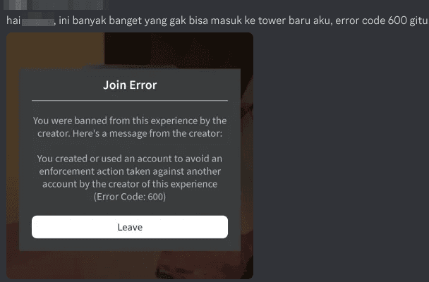 Error Code 600 in Roblox: What is it and How to Fix