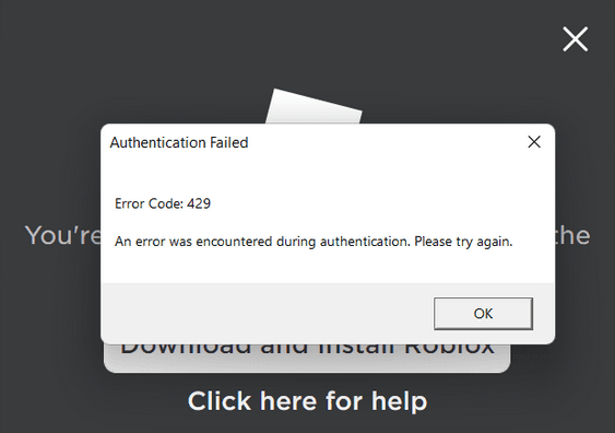 How to Fix Roblox Error Code 429: Easy Guide